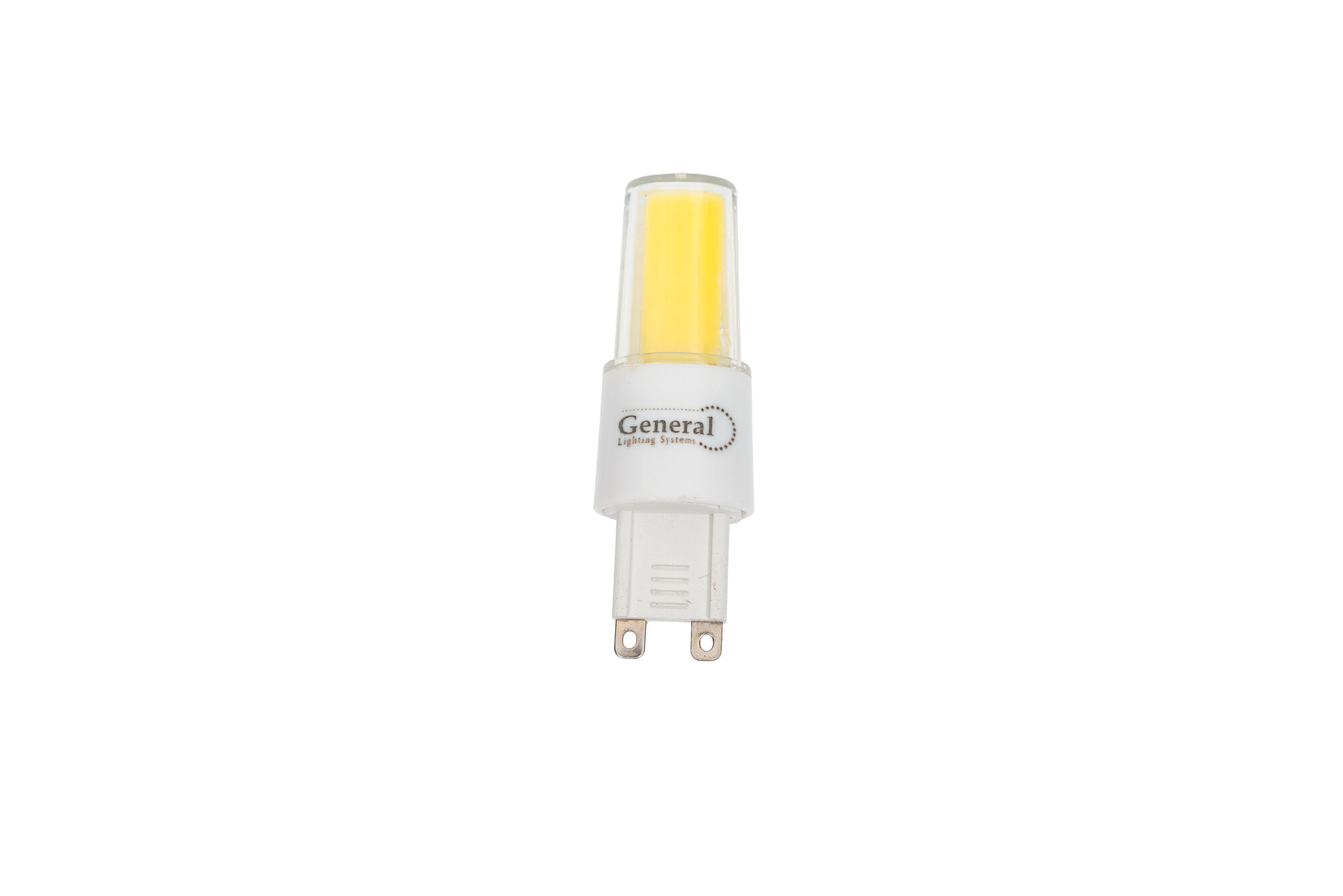 General Lighting Systems Лампа светодиодная G9 12Вт 220В 670Лм 6500К Холодный белый свет Капсульная Пластик GLDEN-G9-12-COB-220-6500 661656