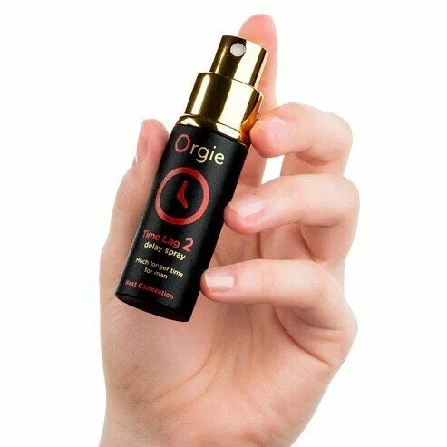 Спрей Orgie "Time Lag 2" Delay Spray, гипоаллергенный, натуральный состав, 10мл