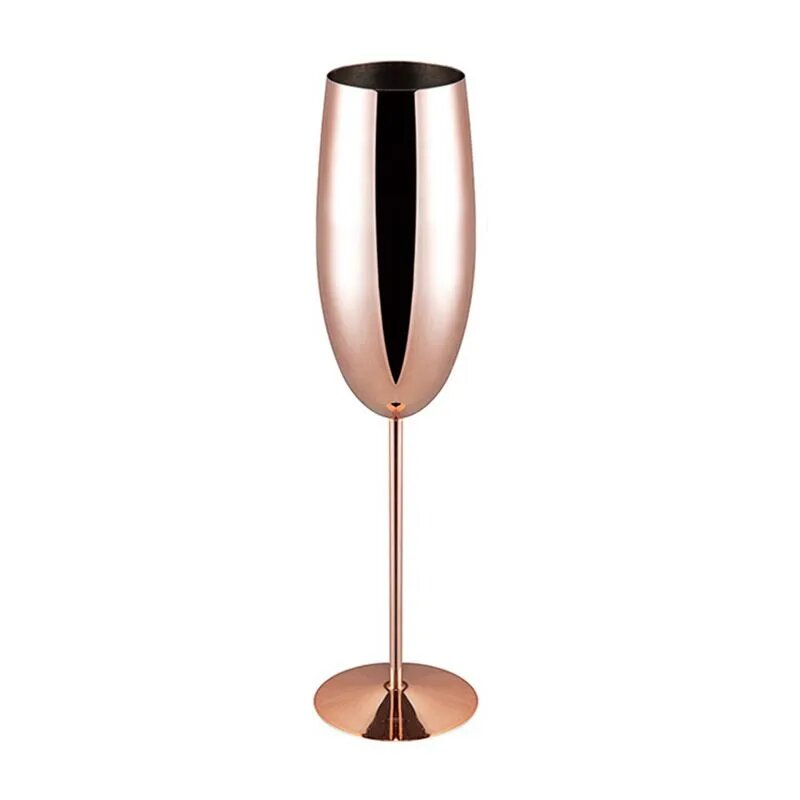 Набор бокалов для вина Rose Gold из меди на ножке 1шт.