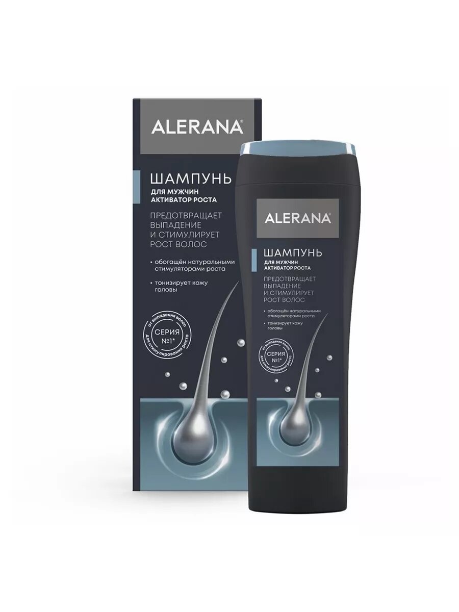 Шампунь Alerana Активатор роста для тонких и ослабленных вол