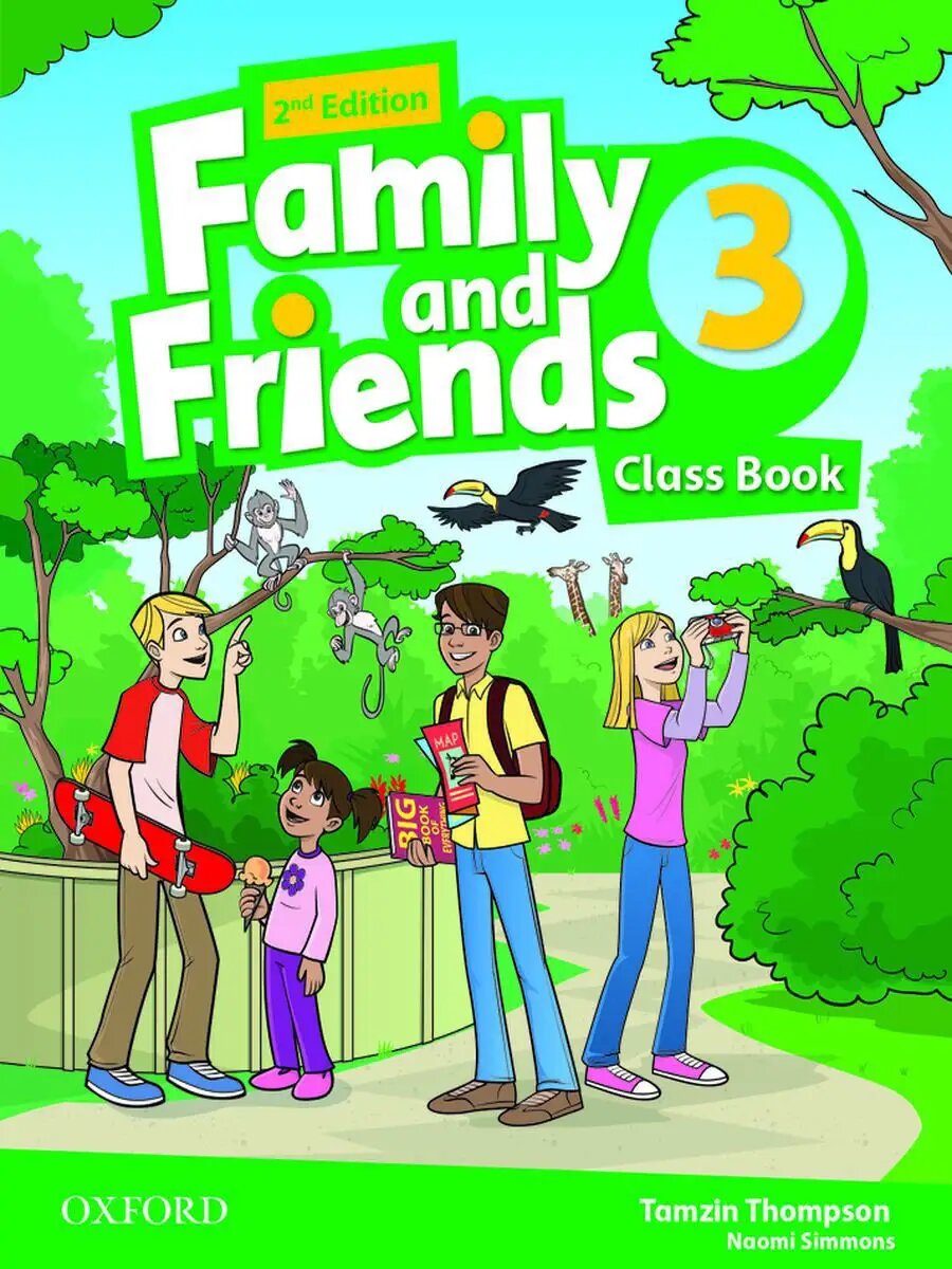 Family & Friends 2ed 3 Class Book учебник оригинал | Oxford University Press