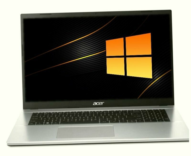 Ноутбук Acer Intel Core i3 3,4ГГц 6 ядер. 17,3' 1920x1080 Intel HD Graphics Windows 11 Pro Русская раскладка