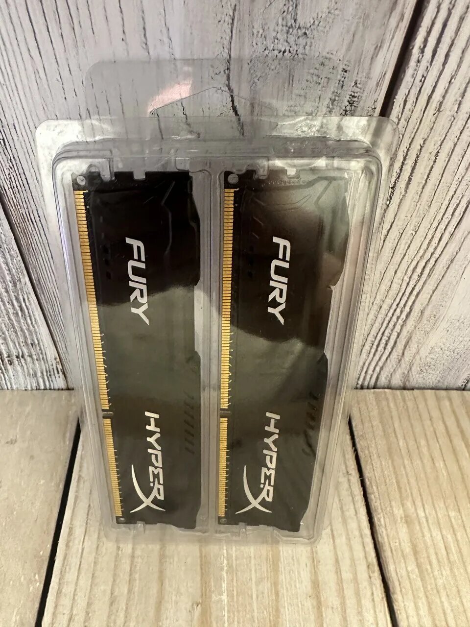 Оперативная память Kingston HyperX Fury DIMM DDR3 8Gb,2x4gb, 1600Mhz HX316C10FBK2/8