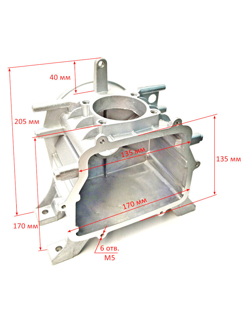 Картер для компрессора вихрь КМП-300/50 (s/n LSD ~ )