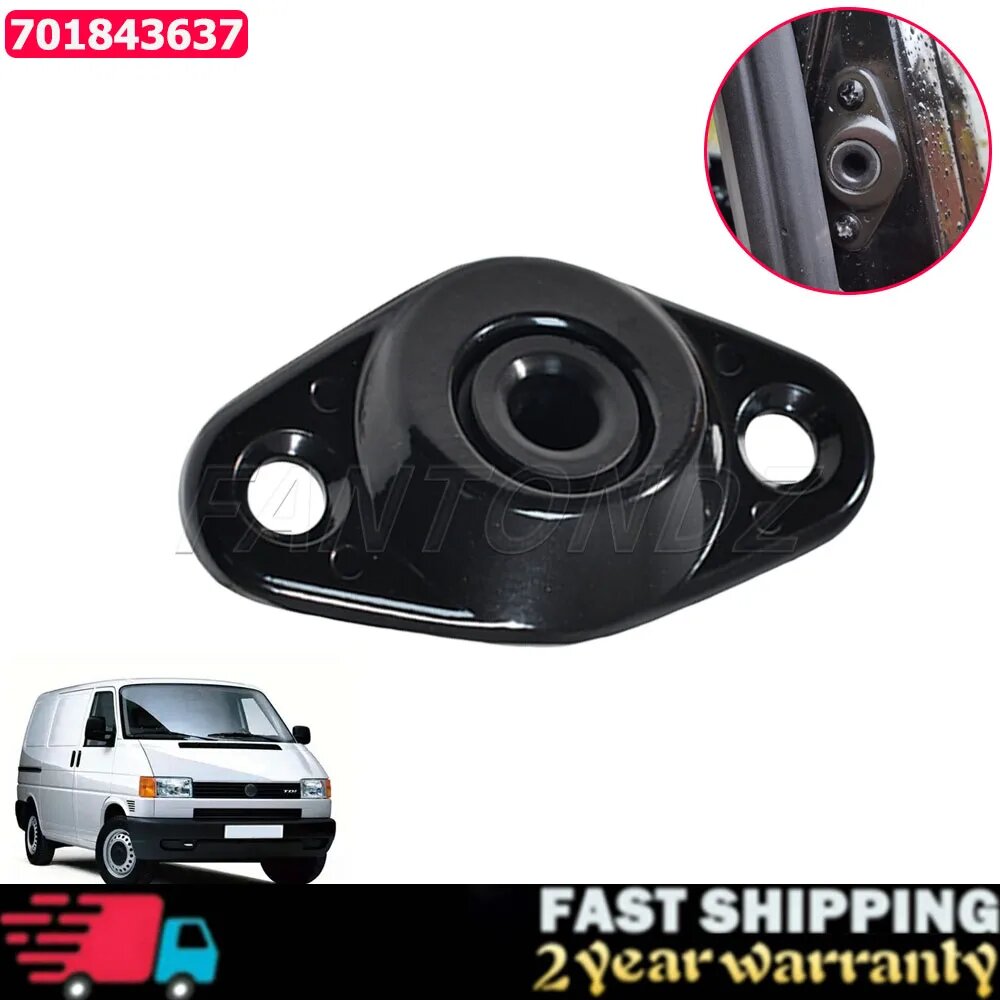Для VW Transporter T4 1990-2003: Запасная черная металлическая пластина-фиксатор для сдвижной двери, артикул 701843637, автомобильные аксессуары