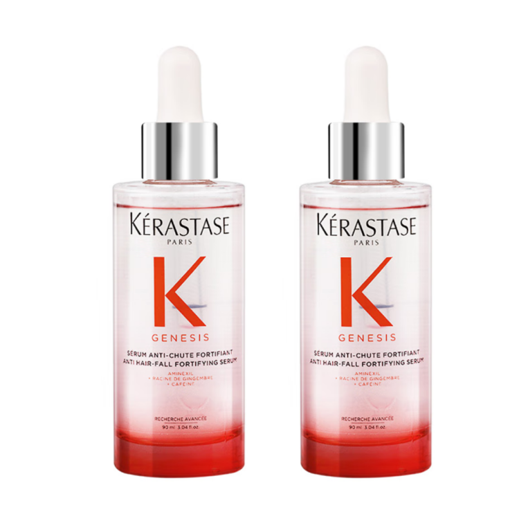 Порошок-сыворотка для кожи головы унисекс KERASTASE Fresh Look Имбирный в бутылке Укрепляющий восстанавливающий