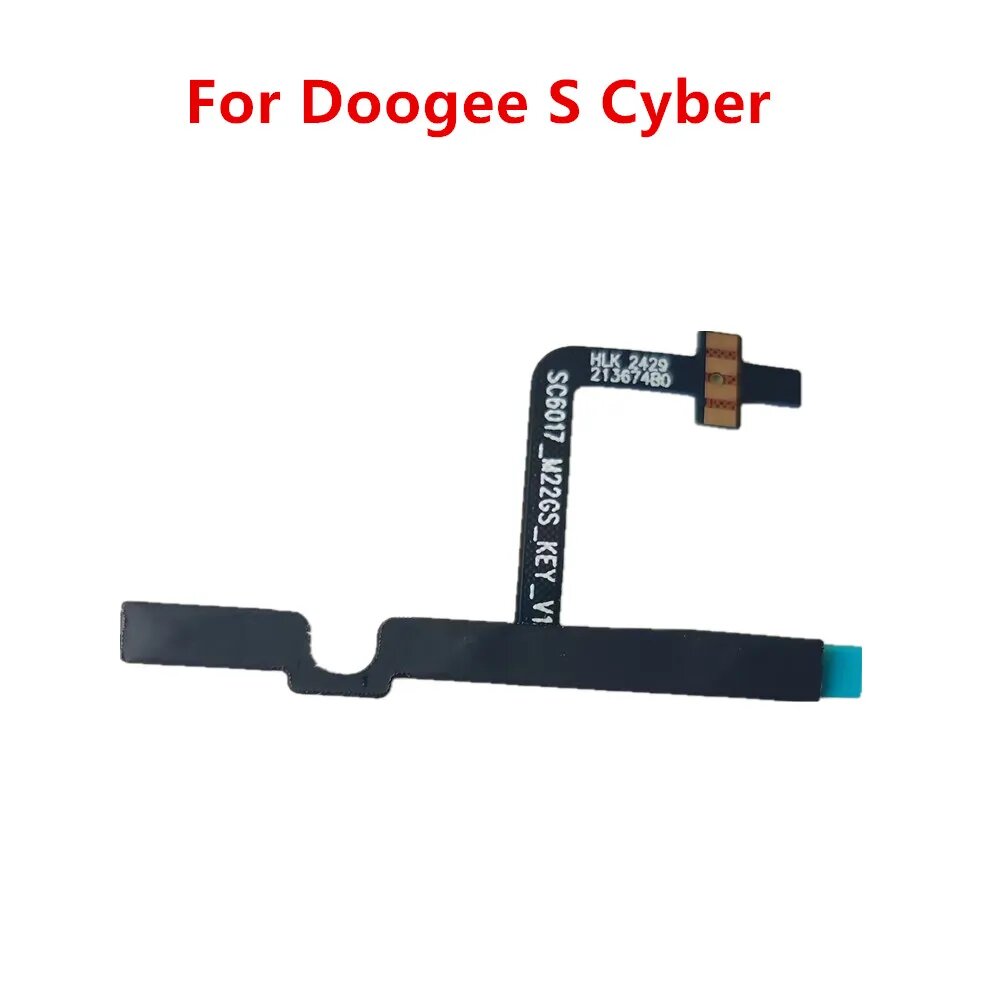 Боковой кабель FPC для мобильного телефона Doogee S Cyber, кнопки управления питанием, гибкий кабель FPC, аксессуары для ремонта