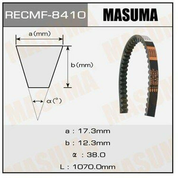 Ремень клиновой MASUMA 8410 17x1070 мм 17x1070 мм