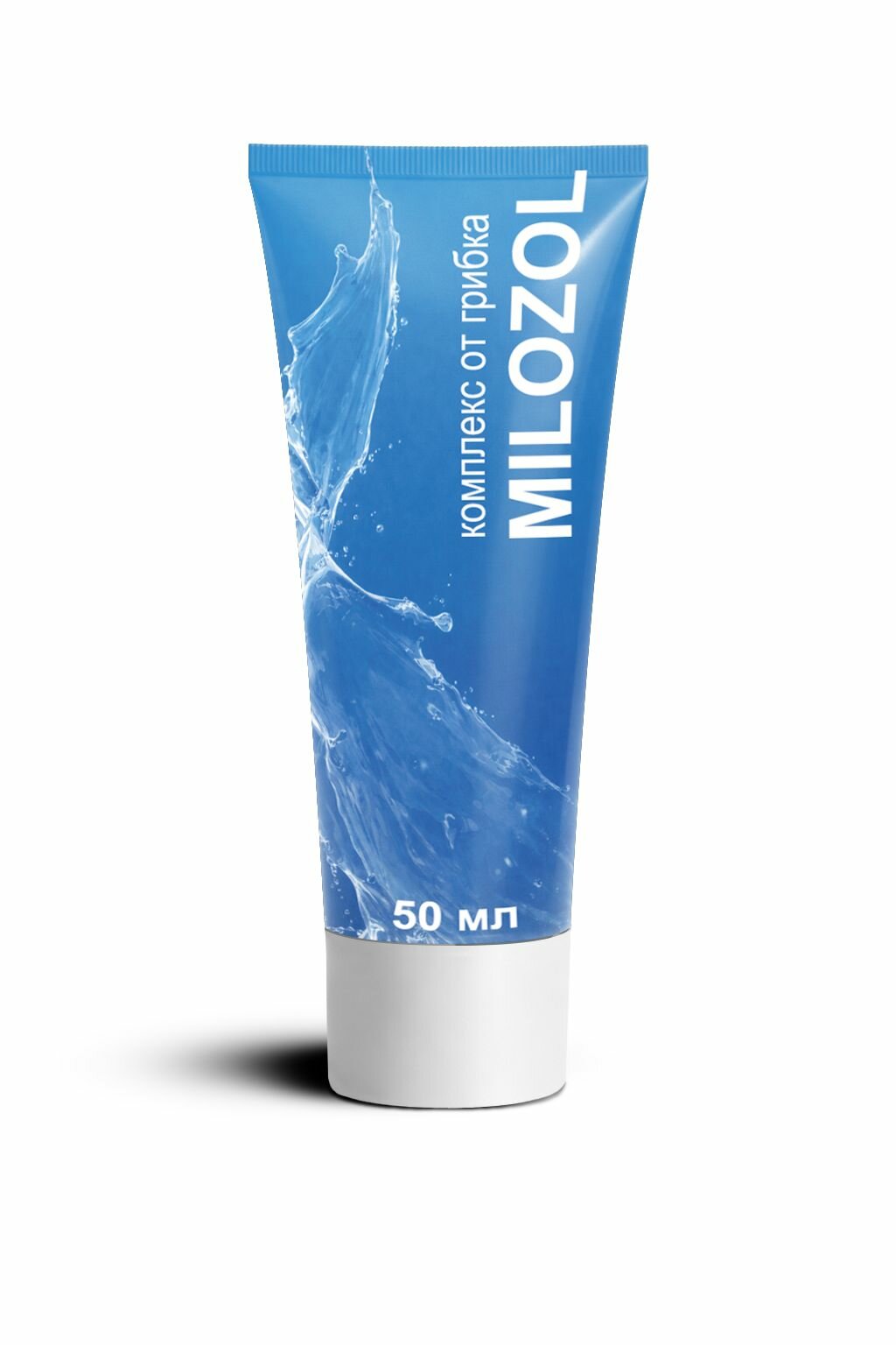 Milozol: крем от грибка ногтей и стоп, противогрибковое средство при микозе и онихомикозе, натуральный состав, 50 мл