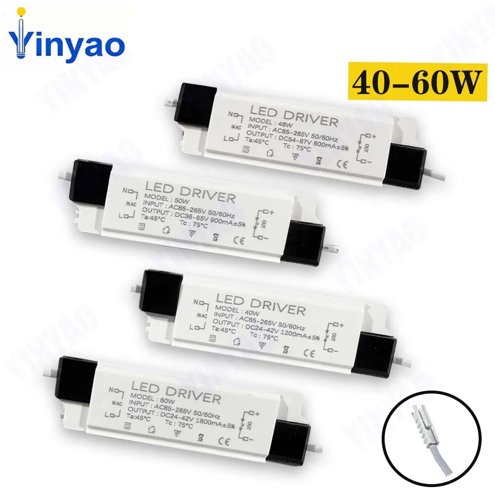LED драйвер 50W 24-42V 1500mA — фото 1