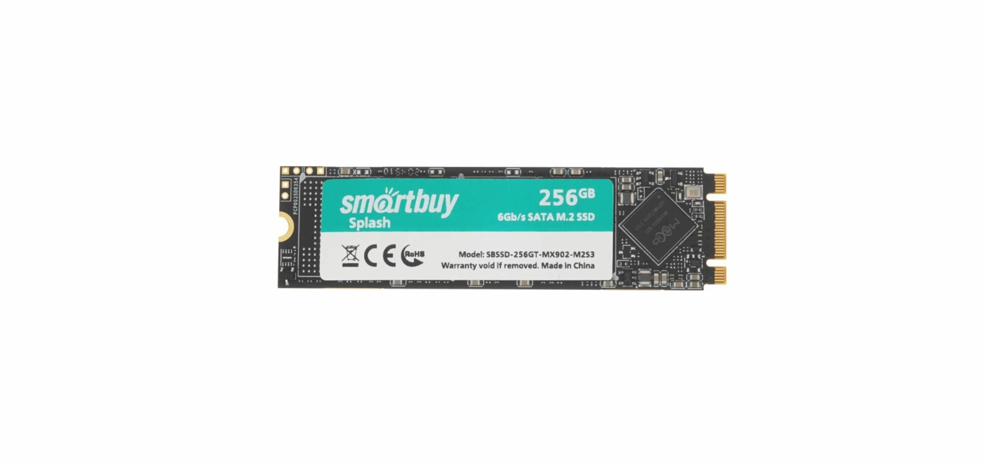 256 ГБ M.2 SATA накопитель Smartbuy Splash SBSSD-256GT-MX902-M2S3
