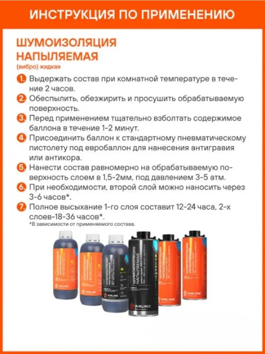Передовая жидкая шумоизоляция PRO