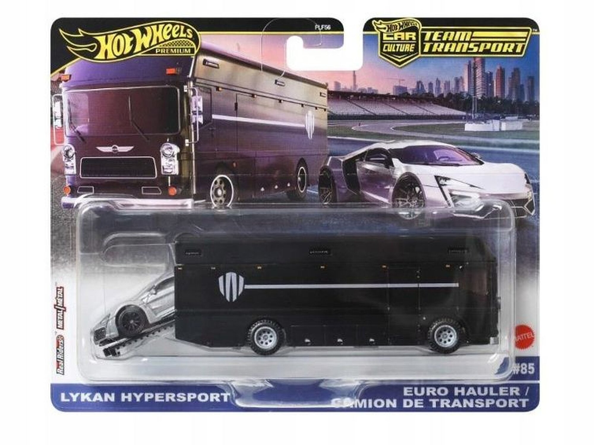 Игрушечный транспорт Hot Wheels Team Transport - Набор Lykan Hypersport/Euro Hauler - Хот Вилс JBM39