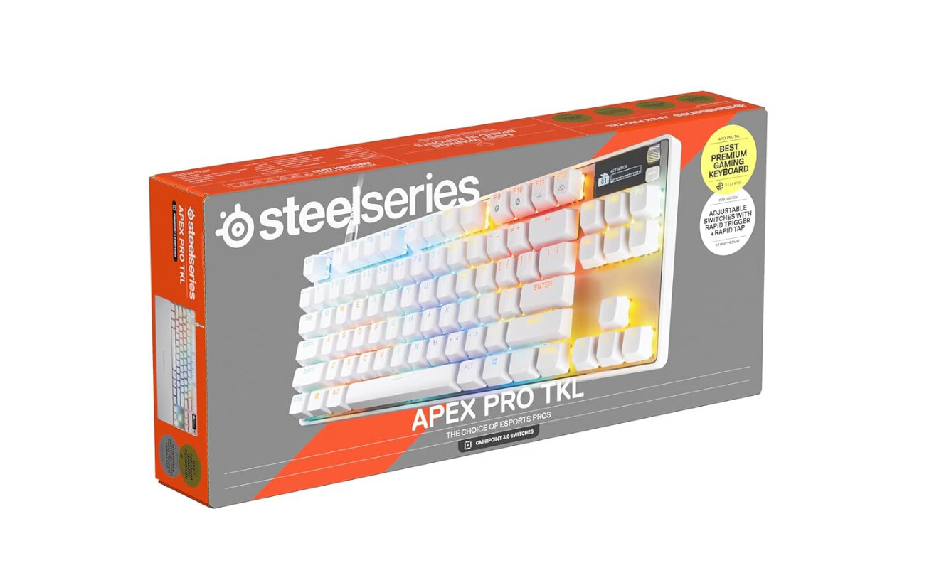 Игровая клавиатура SteelSeries Apex Pro TKL Gen 3