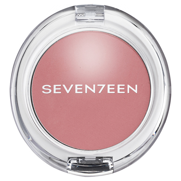 Румяна Seventeen Natural Matte Silky Blusher, матовые шелковистые компактные, 13