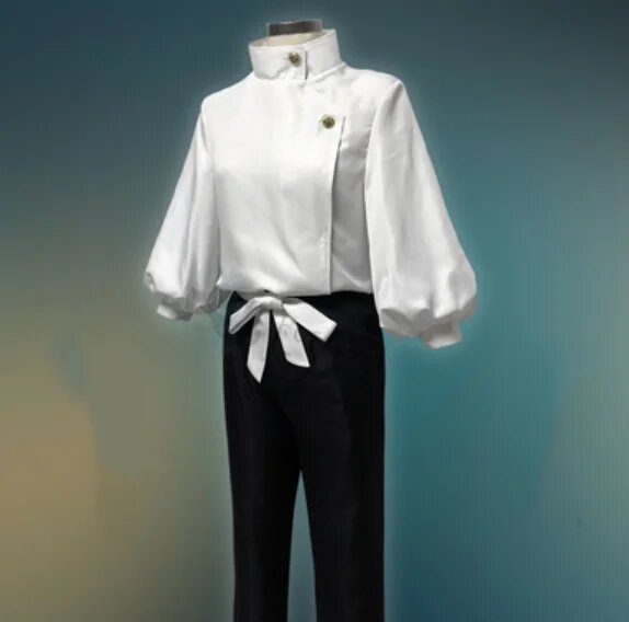 Костюм Гого Сатору/Гето Сугуру из аниме «Джутсу Кайсен» Белый, М, clothing