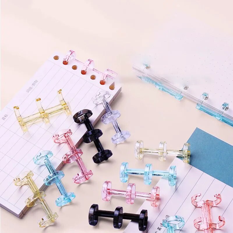 Переплетное кольцо с 3 отверстиями и большим шагом, 1 шт.