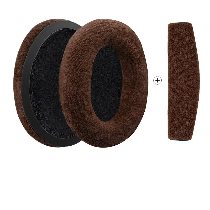 Кожаные амбушюры для Sennheiser HD 560S Brown Velvet Suit