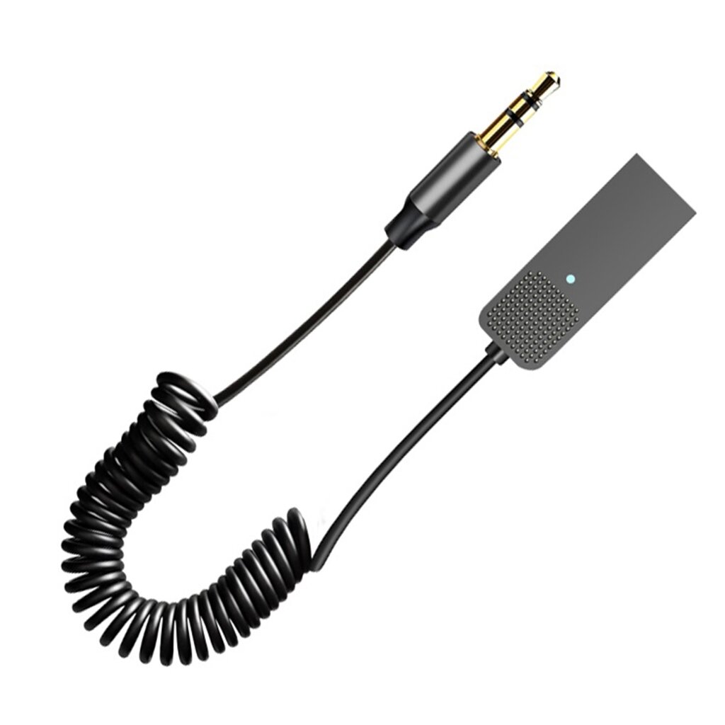 Беспроводной Слуховой приемник с поддержкой USB-адаптера BT5.2 для автомобиля и дома с функцией громкой связи и длительным сроком службы аккумулятора