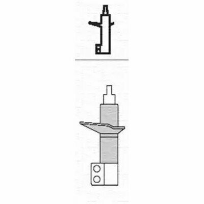 Амортизатор M.MARELLI 356330070200 Citroen C4