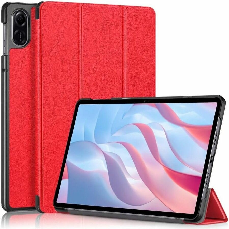 Чехол-книга Fashion Case для планшета Huawei Honor pad X8A красный