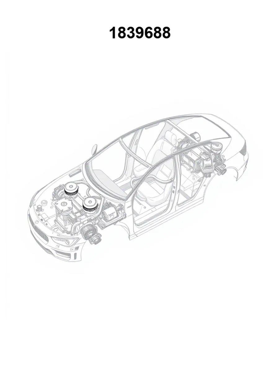 1839688, Фильтр салона FORD
