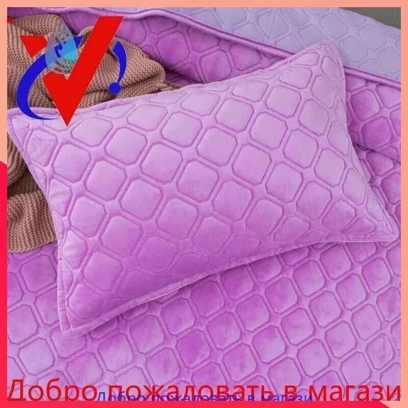 Наволочка, 11, Велюр искусственный, Полиэстер, 50x70 см 2шт