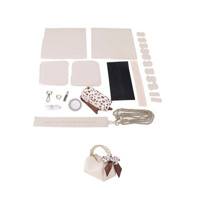 Набор аксессуаров «сделай сам», простой сшиваемый вручную комплект для изготовления Num1 White