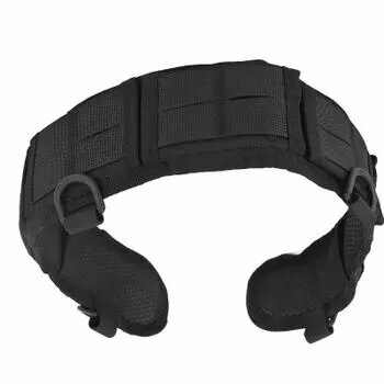 Ремень тактический Yuterse, тактический поясной ремень с эргономичной формой для равномерного распределения веса, черный