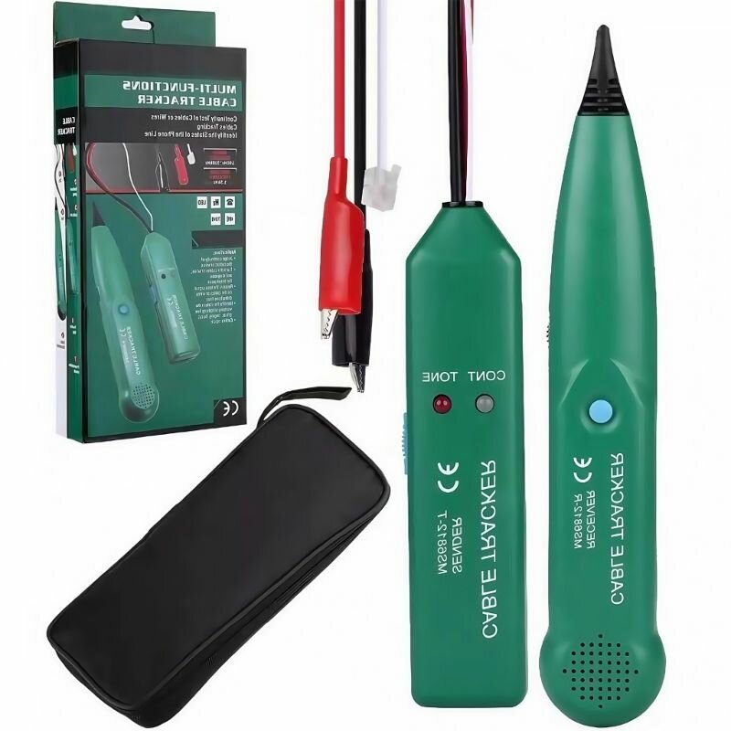 MS6812 Тестер отслеживания сетевого кабеля телефонной линии и детектор локальной сети