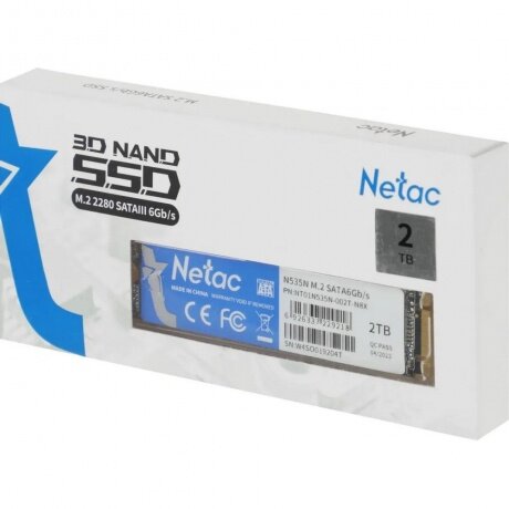 Накопитель SSD Netac N535N Series 2Tb (NT01N535N-002T-N8X)