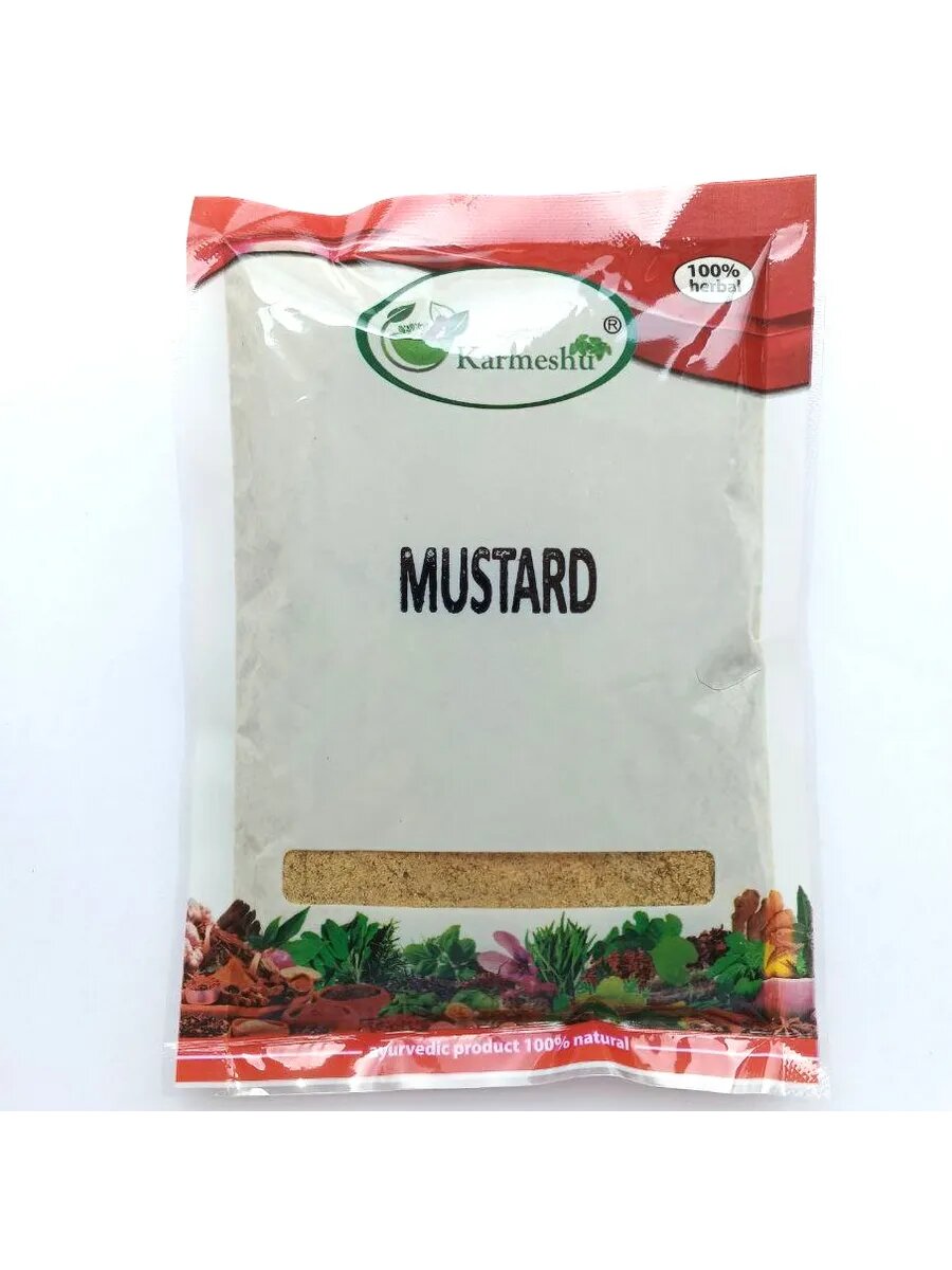 Горчица молотая 100гр Кармешу