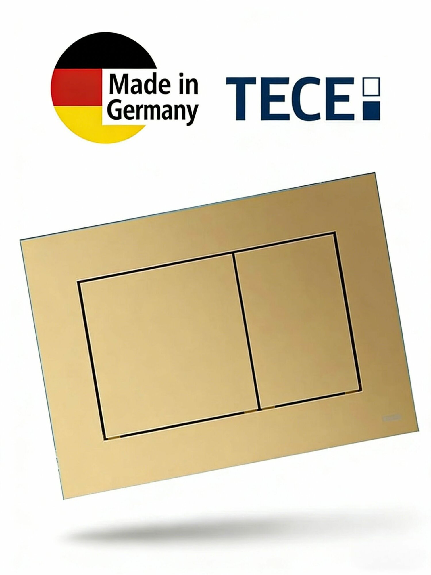 Кнопка смыва для инсталляции/TECE now 9240438золотой