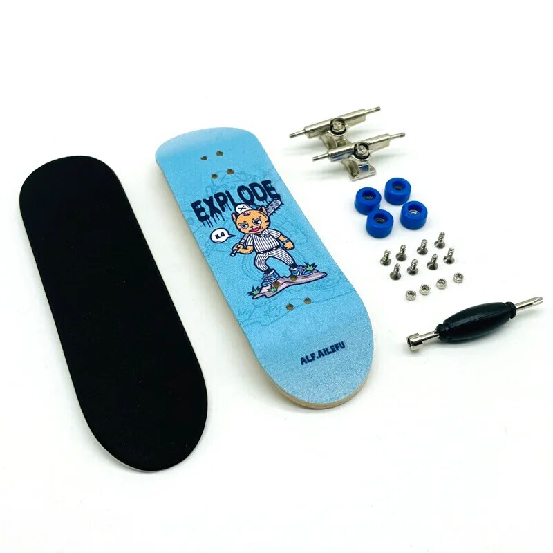 Профессиональный фингерборд Tech Deck из дерева Бирюзовый, 10