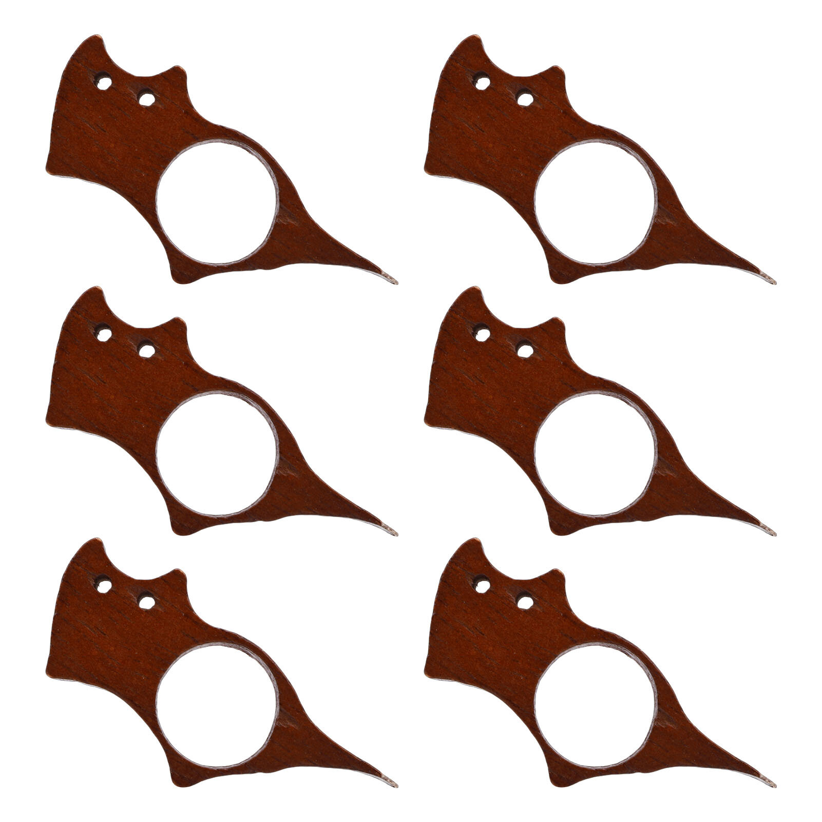 6 деревянных закладок для книг в виде кошек, держателей для страниц, портативных зажимов для чтения, закладок для одной руки.