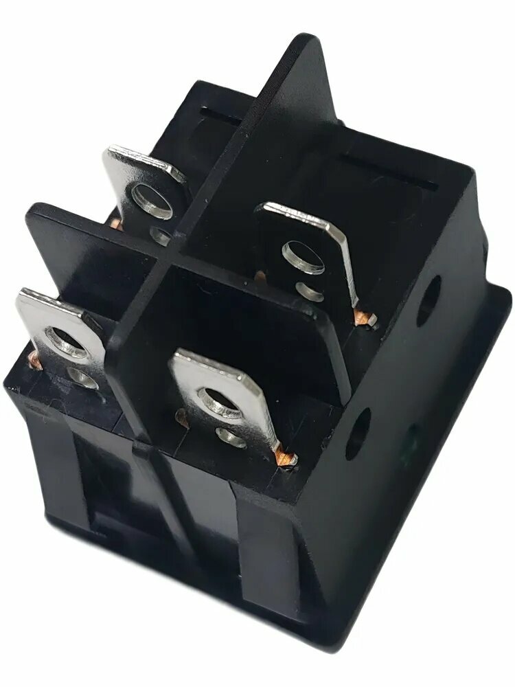 Кнопка зелёная КСД4(4контакта) 30А, 1шт