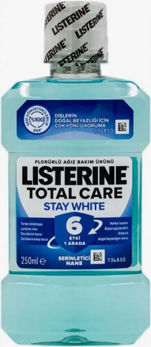 Ополаскиватель для полости рта Listerine Total Care Stay White 250мл