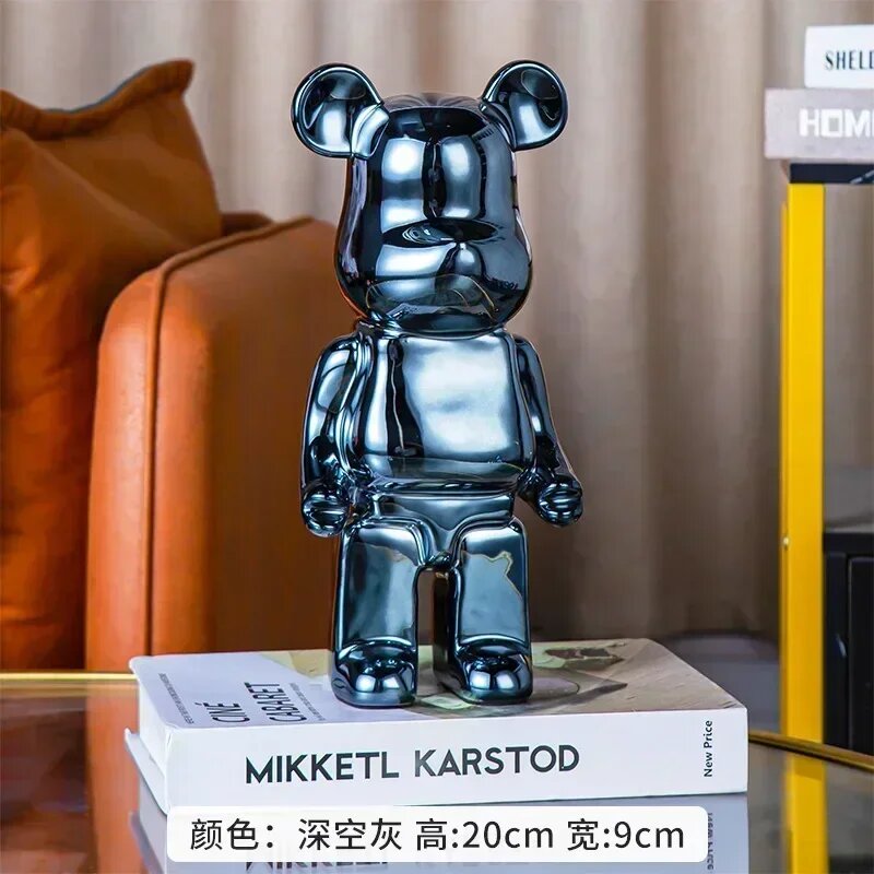 Фигурка медведя керамическая, 35cm, Style-3