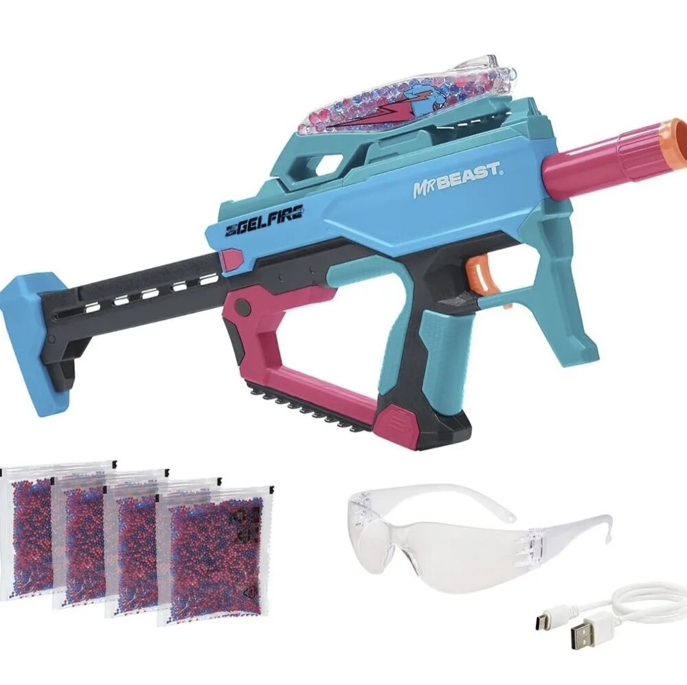 Бластер NERF PRO GELFIRE MRBEAST (F8672)