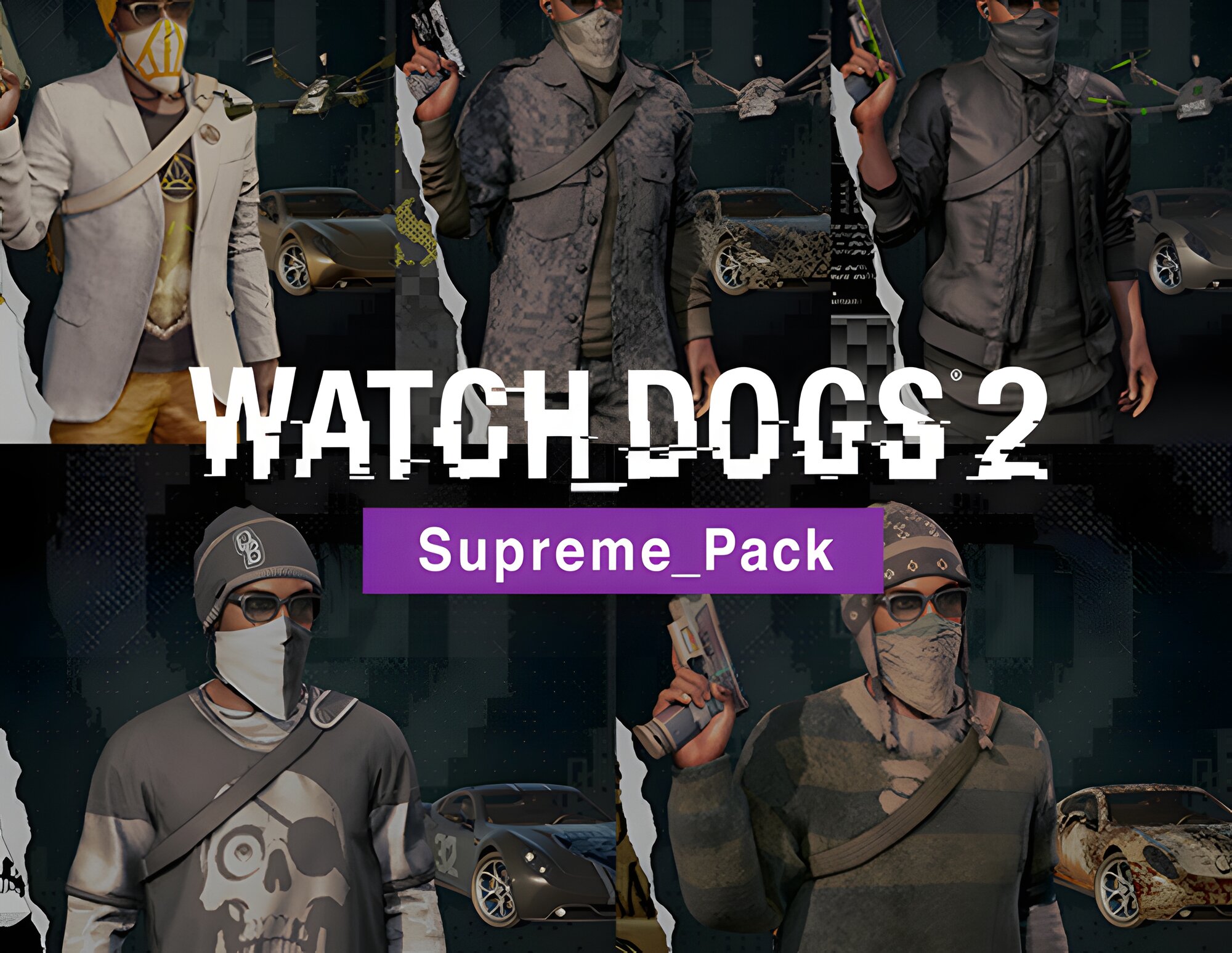 WATCH_DOGS® 2: набор "Премиум", Ubisoft Entertainment SA, цифровая версия, Steam (Для платформы PC)