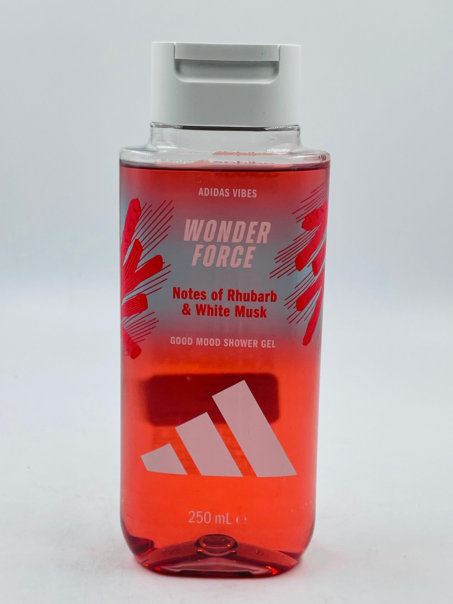 Гель для душа Wonder Force с нотами ревеня и белого мускуса, с маслом лимонной цедры, 250 мл