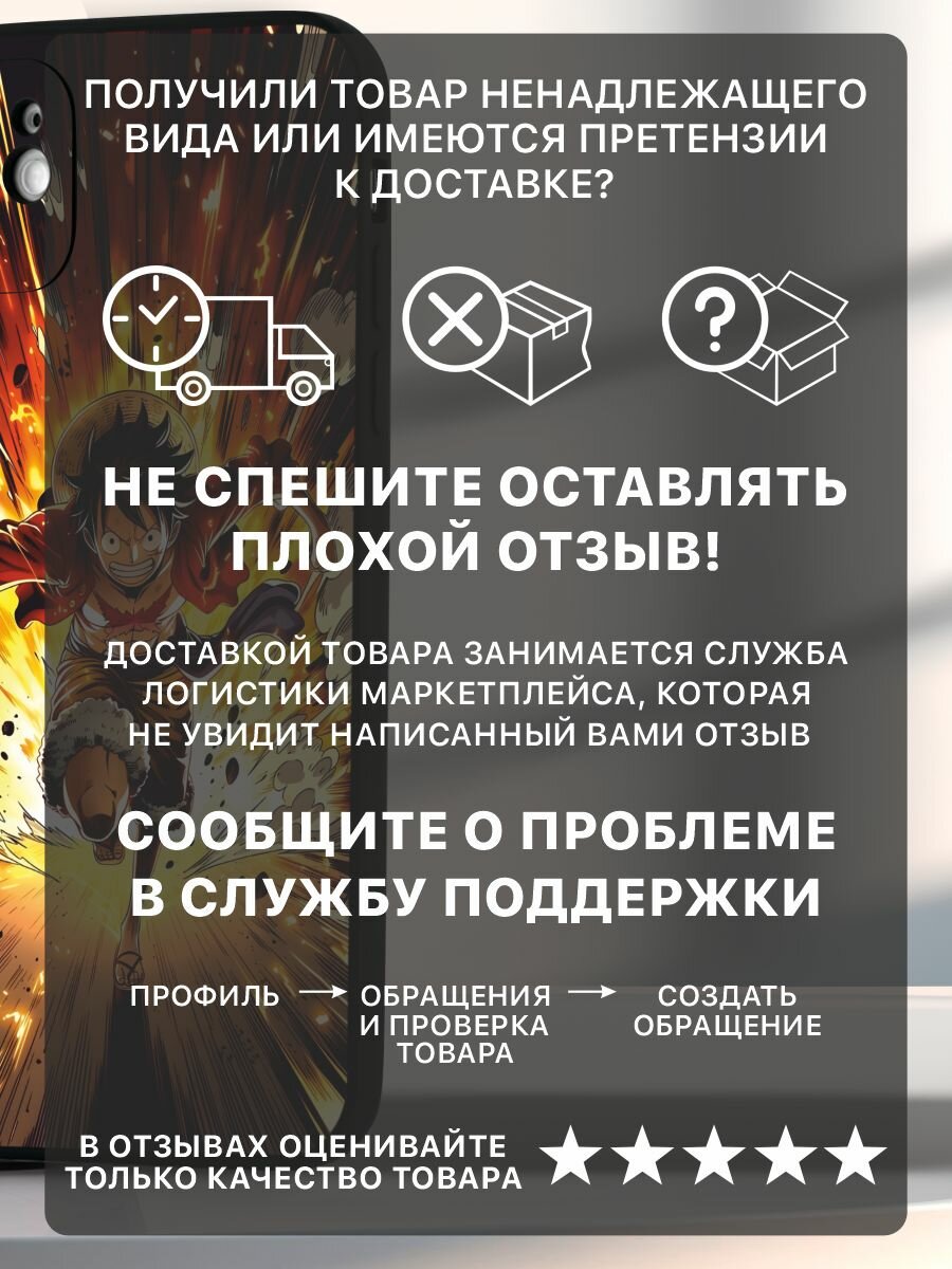 Чехол на iPhone 11 Luffy - Ван пис — фото 1