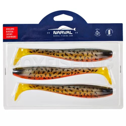 Силиконовая приманка Narval Choppy Tail 14cm #040 3шт.