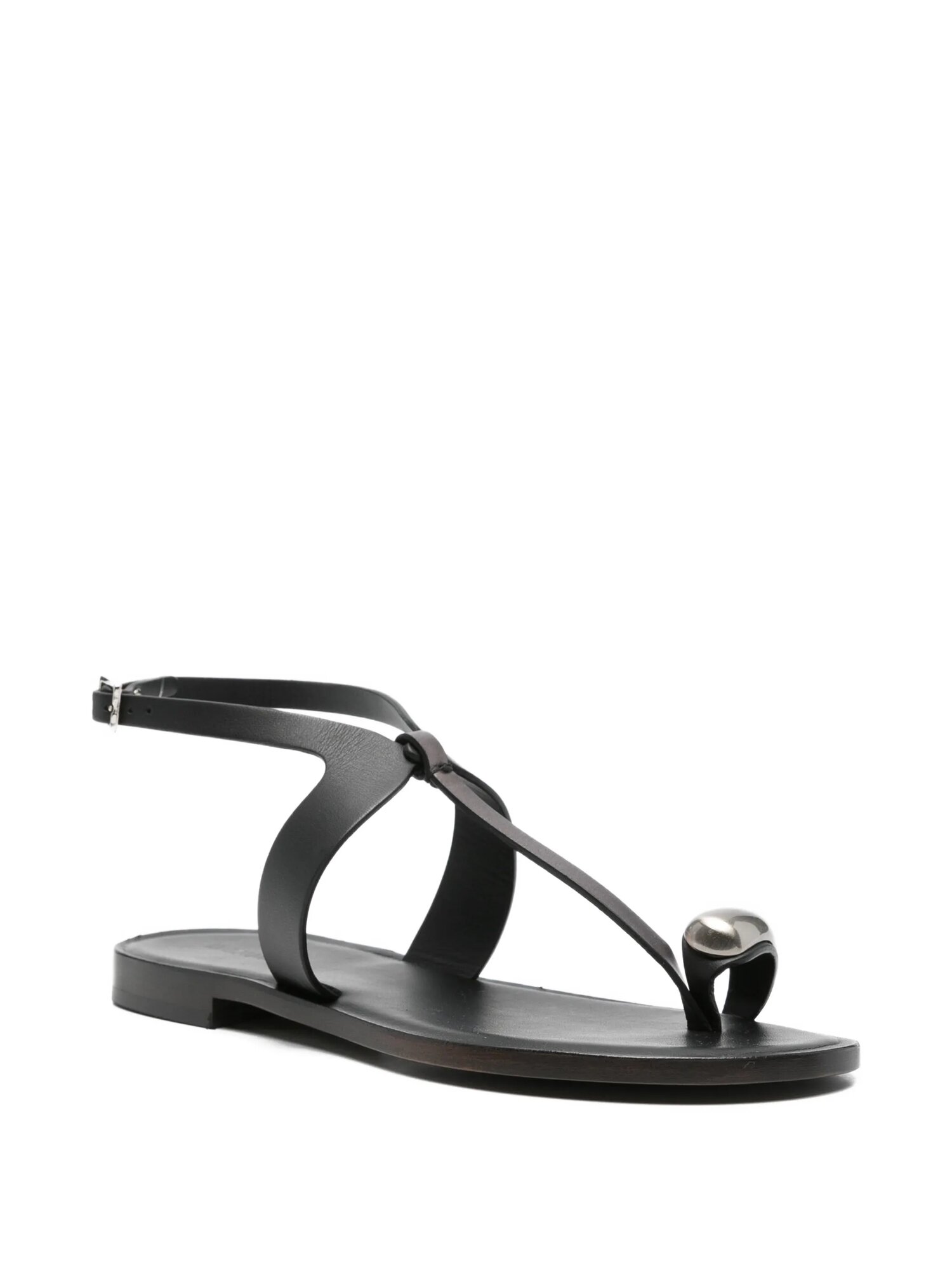 Босоножки DONNARI Buckle-fastening sandals, размер 39, черный — фото 1