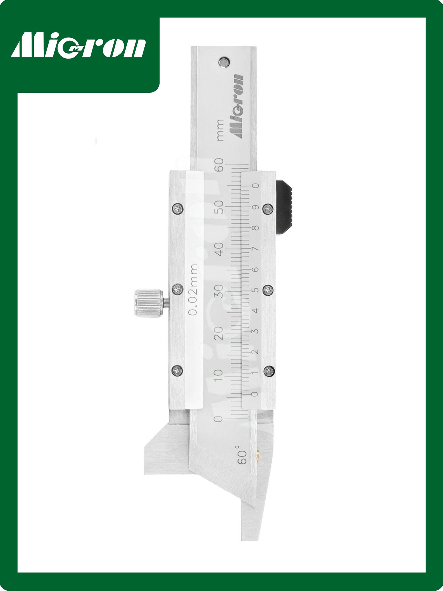 Фаскомер Micron 60°, 0-10 мм, 0,02 мм