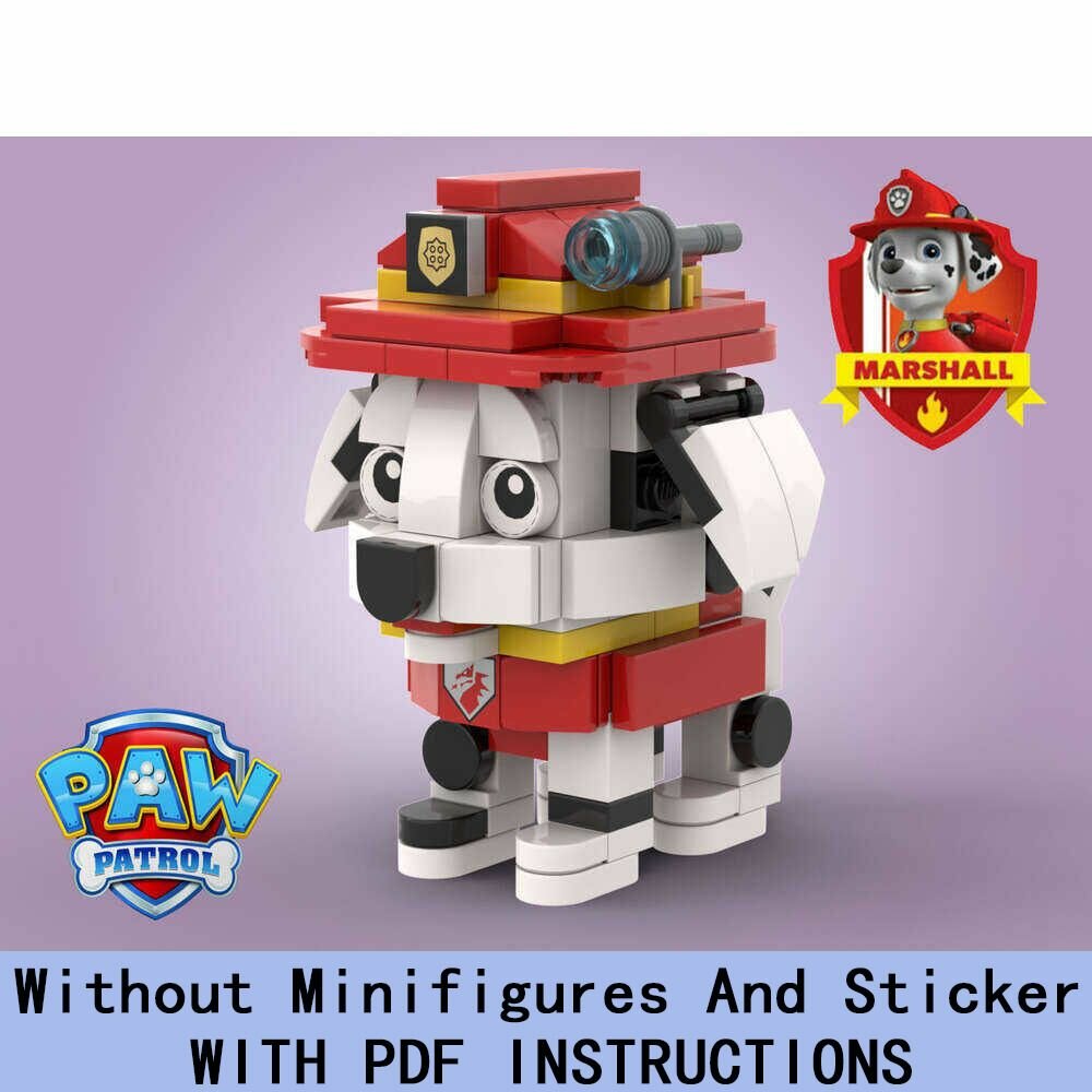 141шт. Конструктор Marshall Paw Patrol Набор строительных блоков