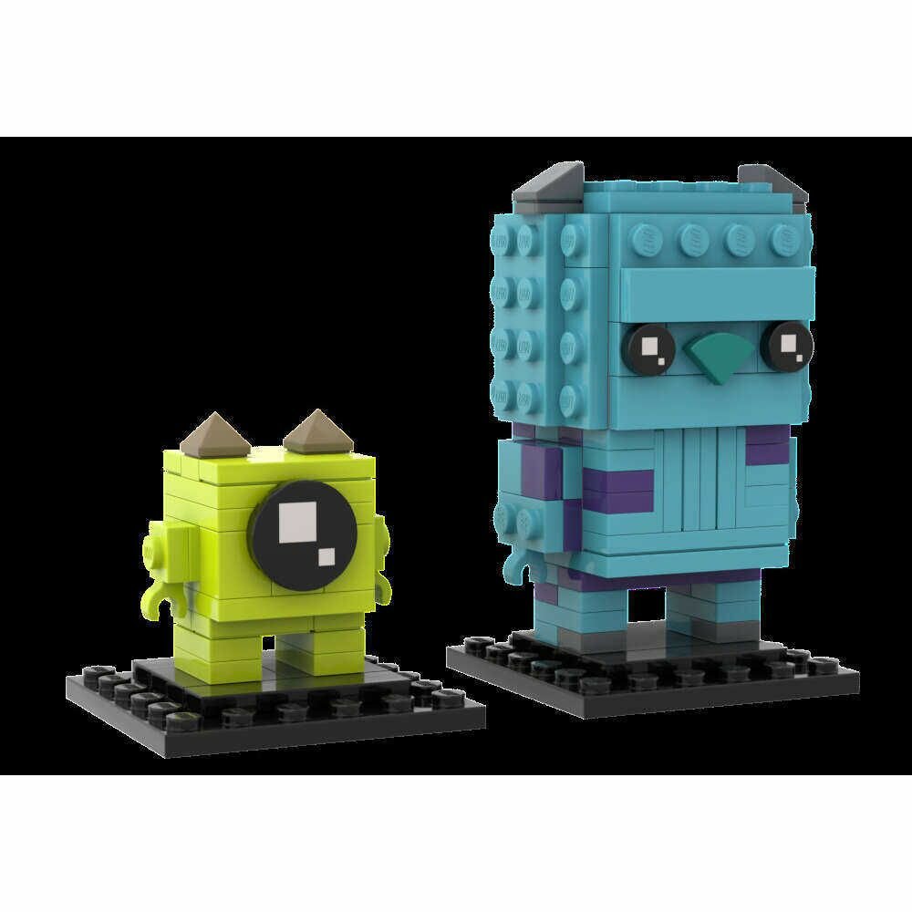 152шт. Конструктор Mike and Sulley from Monsters, Inc. Набор строительных блоков
