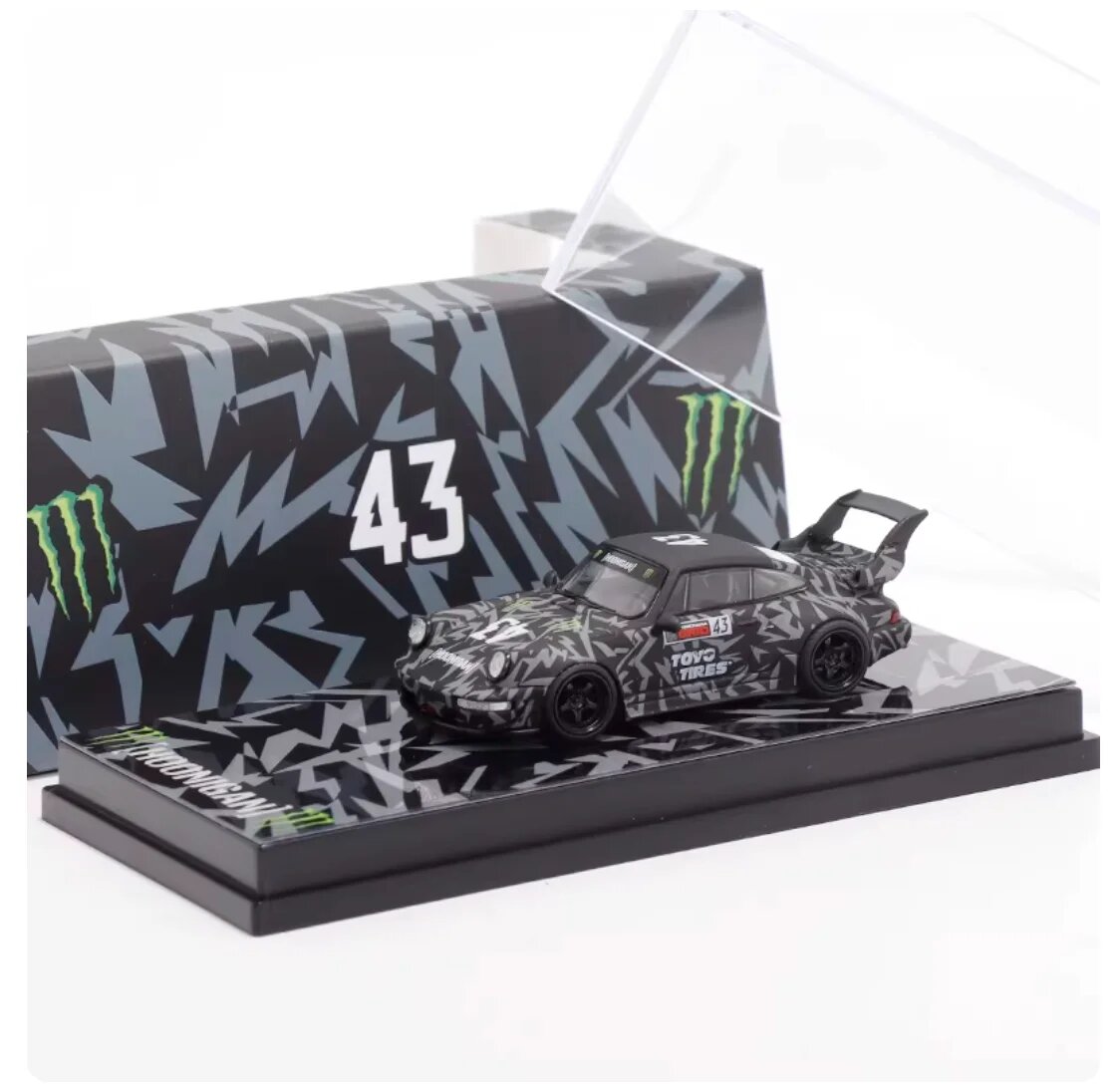 Модель автомобиля 1:64 RWB 993, цвет MO ZHUA