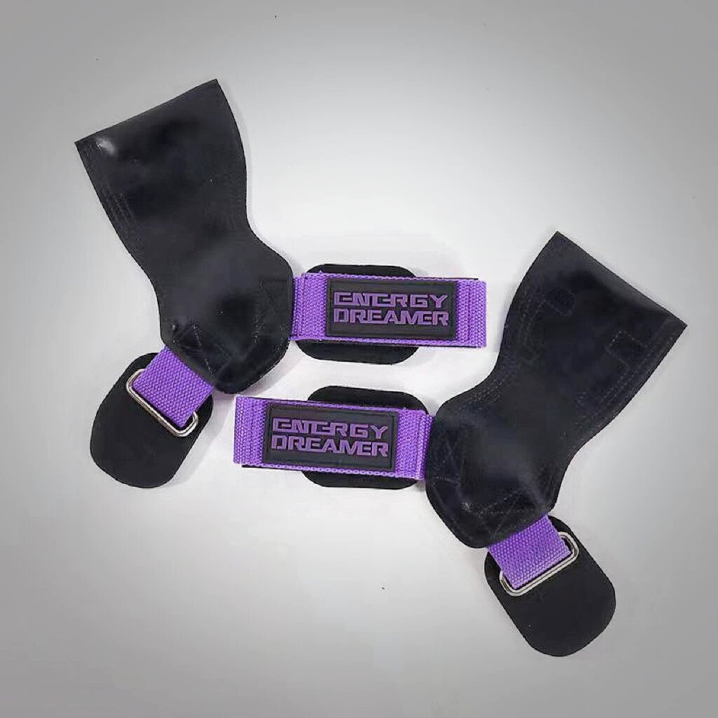 Накладки для защиты ладоней GYMDREAMER для становой тяги, фитнес-перчатки, напульсники для подтягиваний, лямки для