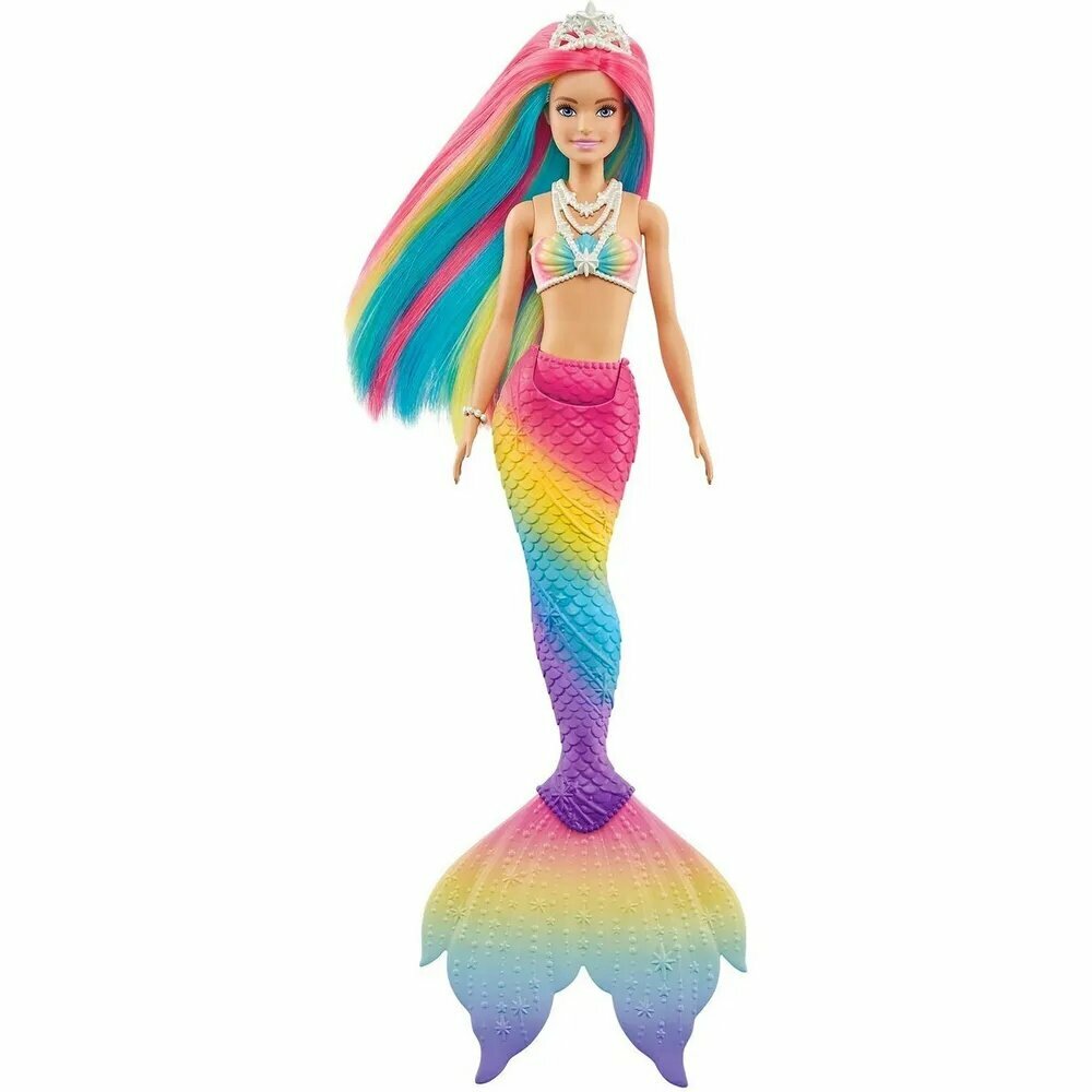 Кукла Mattel Barbie Дримтопия Русалка, меняющая цвет в воде, GTF89